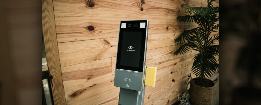 Facial Recognition Panel with Body Temperature and Mask Detection ...