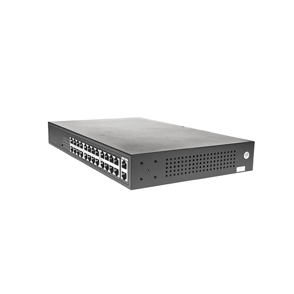 Private Labeled 24 Port PoE+ Switch with Two Gigabit Uplink Ports for ...