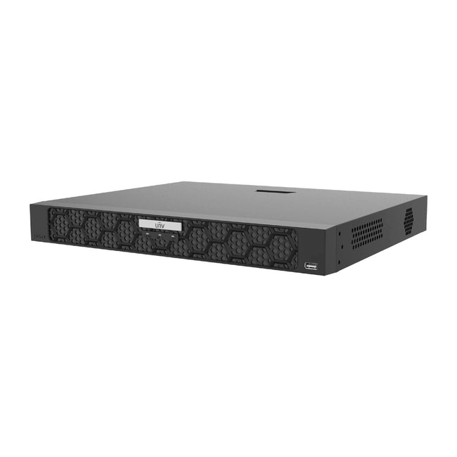 UNV 16MP UltraHD 16-Channel Network Video Recorder with 2 Hard Drive ...