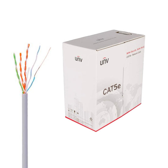UNV UTP Category 5e UL-Listed Network Cable, 1000' Pull Box (CAB-LC2100A-White-IN) | Nelly's ...