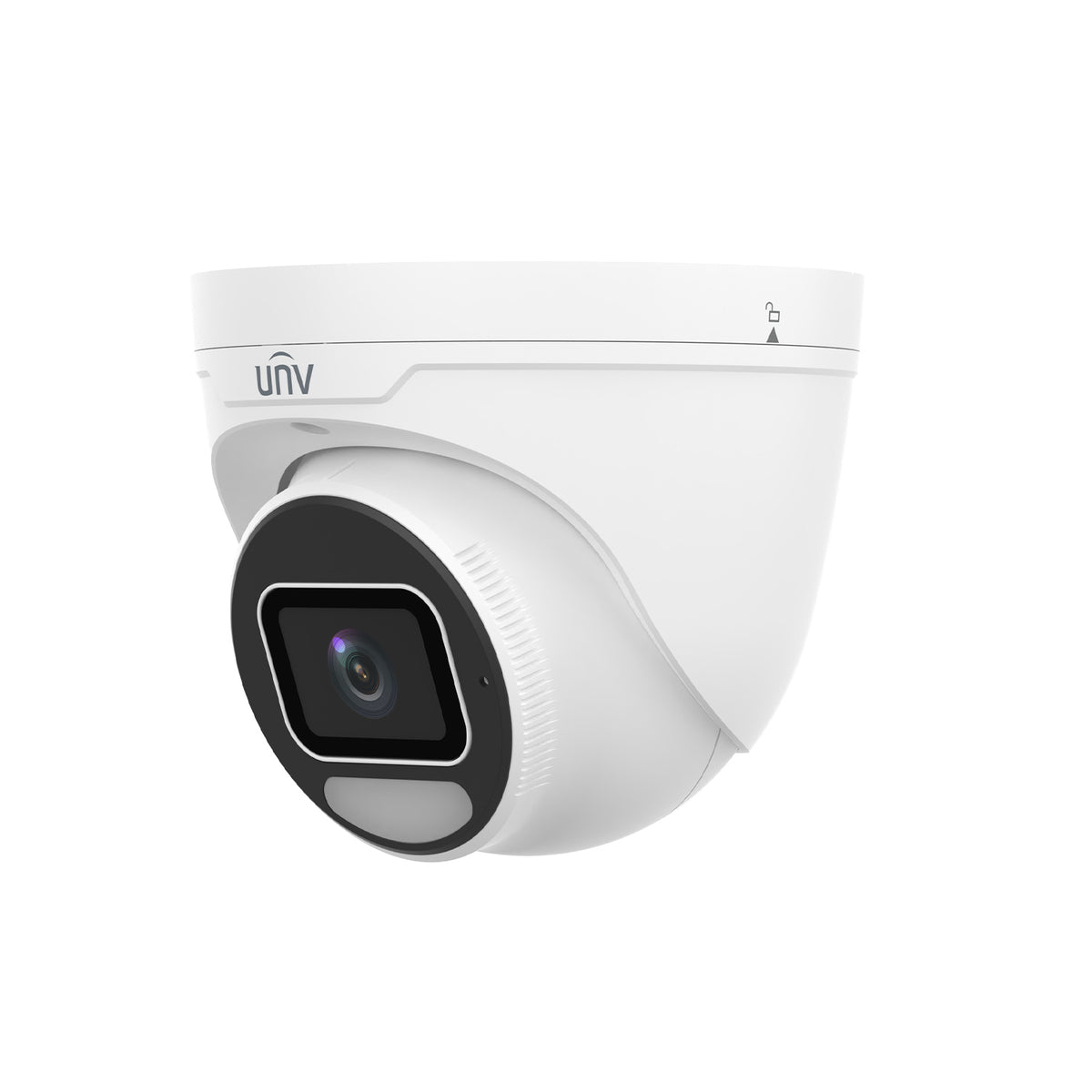 UNV OwlView Plus 4K Wise-ISP 24/7 Full Color Turret IP Security Camera ...