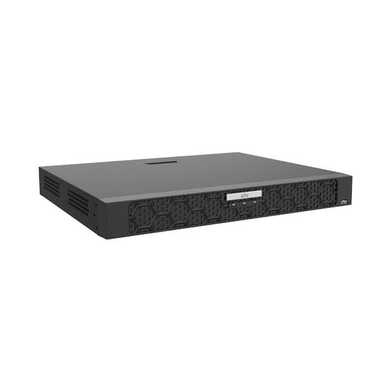 UNV 8-Channel 16MP UltraHD NDAA Compliant PoE NVR with 2 SATA HDD Bays ...