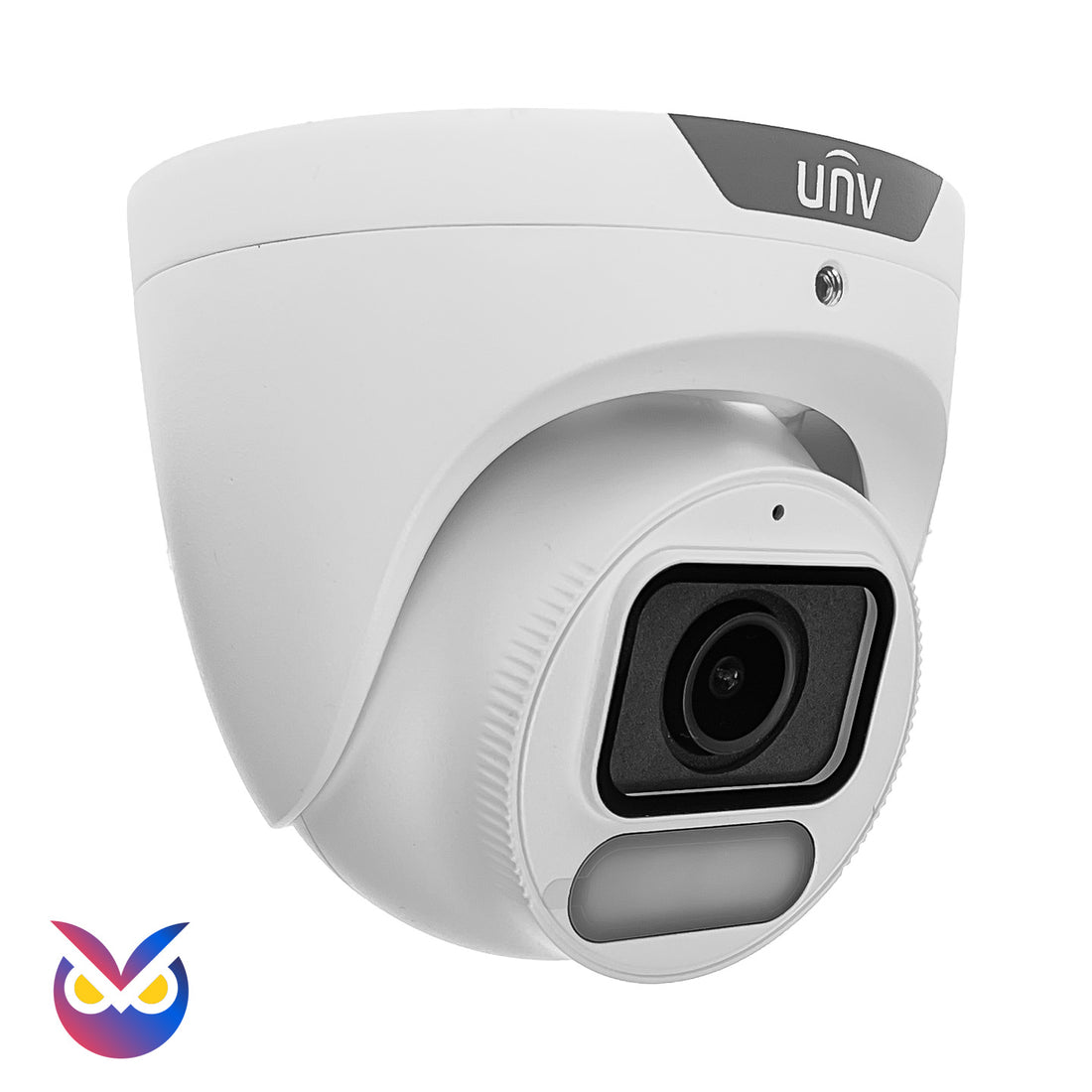 OwlView 4K Wise-ISP Turret IP Security Camera with a 2.8mm Fixed Lens ...