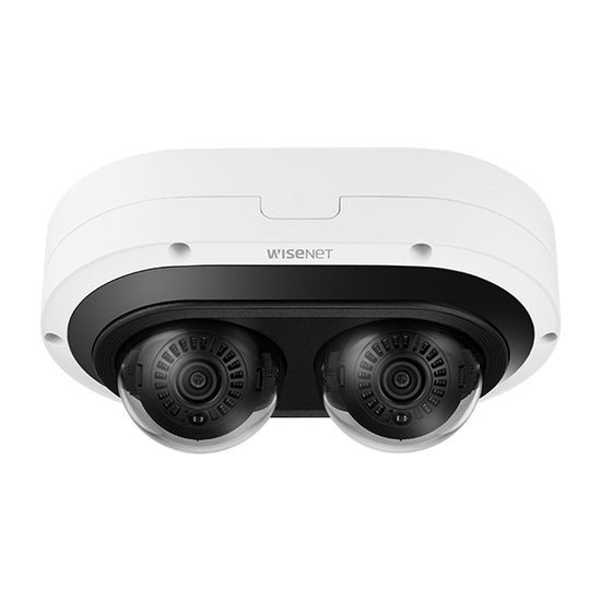 Hanwha P series FullHD 1080p 2MP Dual Lens Multi-Sensor IP Mini Vandal ...
