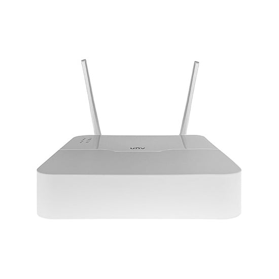 UNV 4-Channel WiFi Kit including 4-Channel NVR with Embedded Wi-Fi ...