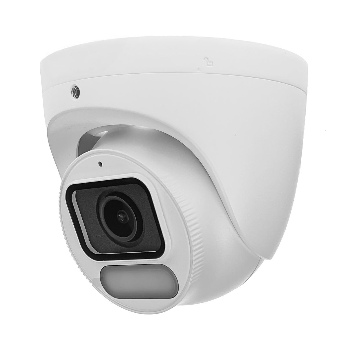 4MP Wise-ISP 24/7 Color Turret IP Security Camera with a 2.8mm Fixed L