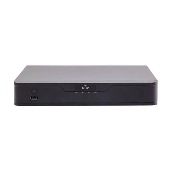 UNV 4K 16-Channel Hybrid XVR With 16 BNC, 8 IP, with 2 SATA HDD Bays,